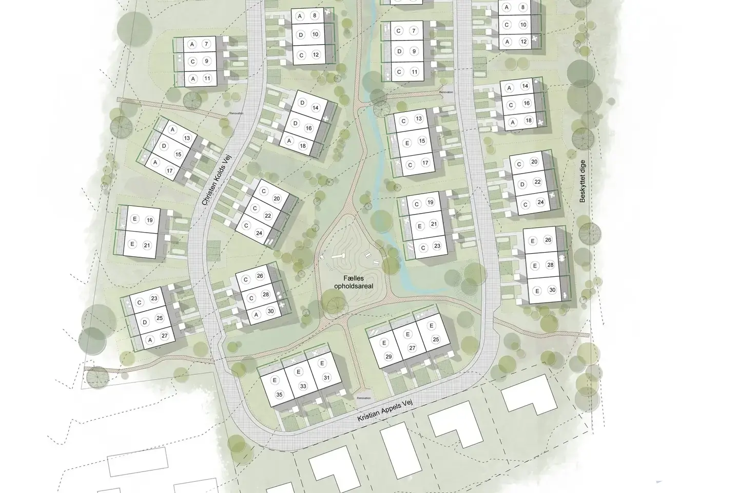 Til salg: Kristian Appels Vej 40, Ryslinge - Helårsgrund på 1100 m² ...